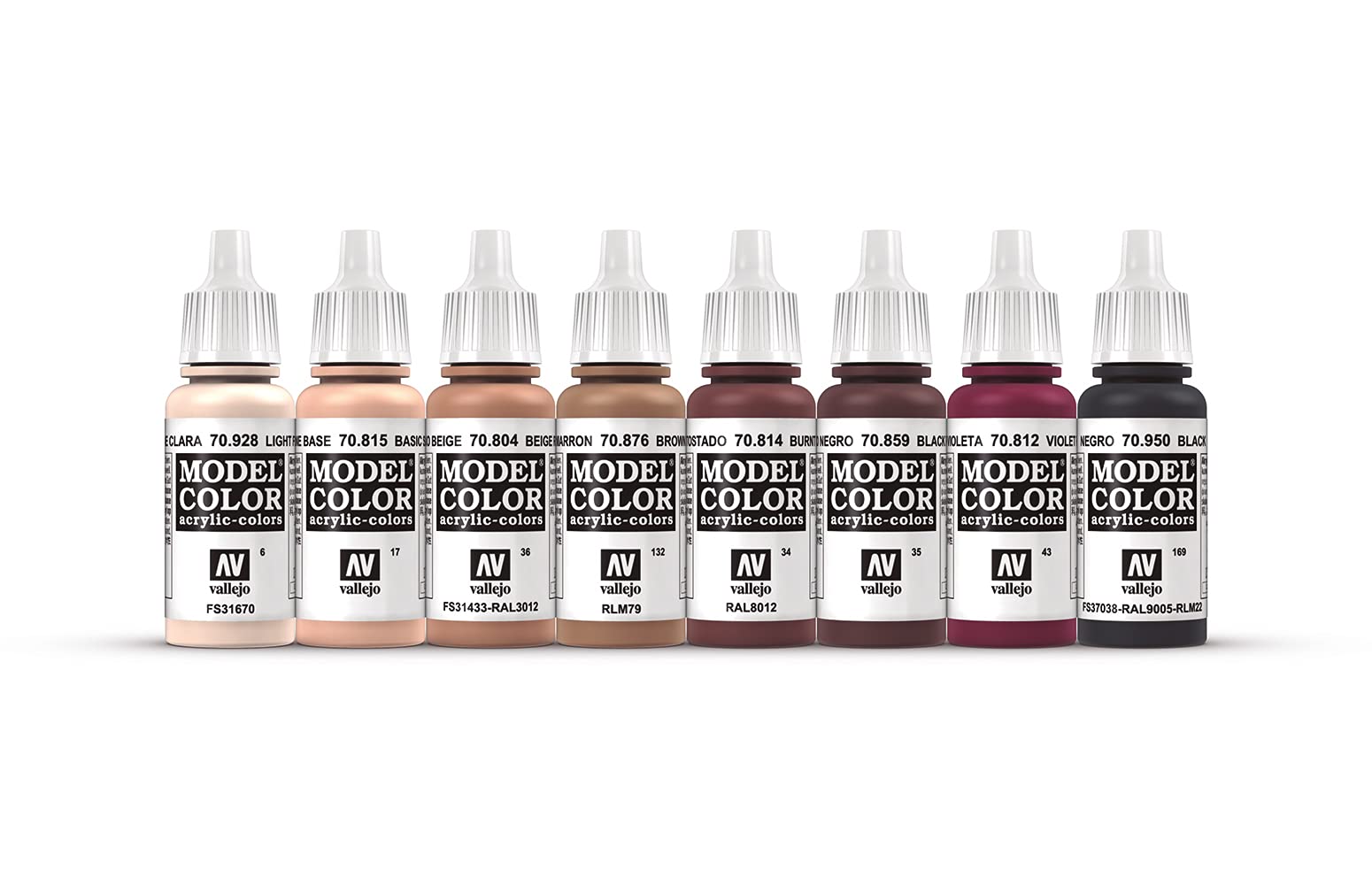 Vallejo Model Color Effects Faces Painting Set 8 | eBay