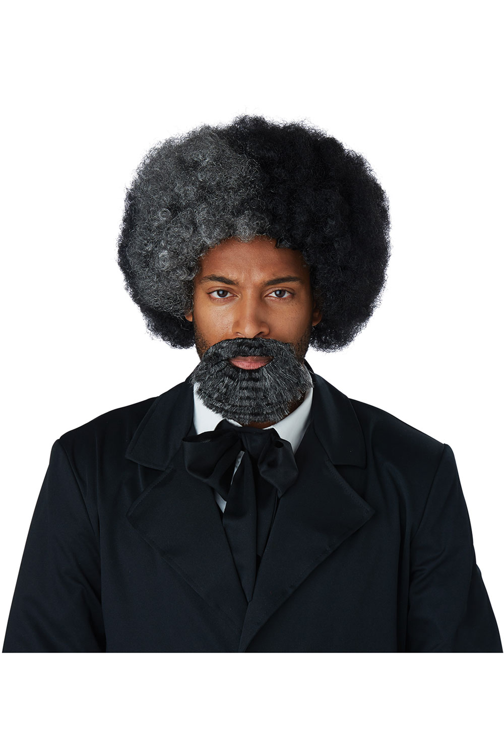 Frederick Douglass Wig Goatee Halloween Costume Accessory Adult Men ...