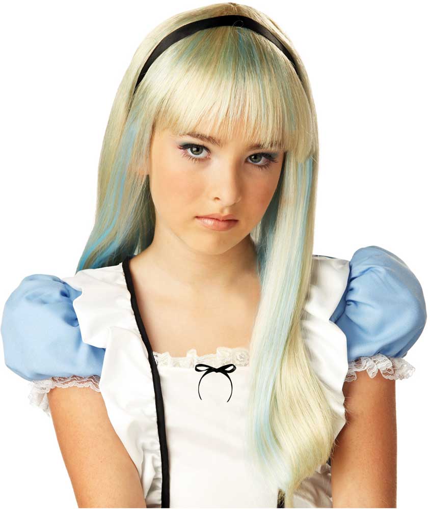 California Costume Collections Alice in Wonderland Halloween Wig 8 for ...