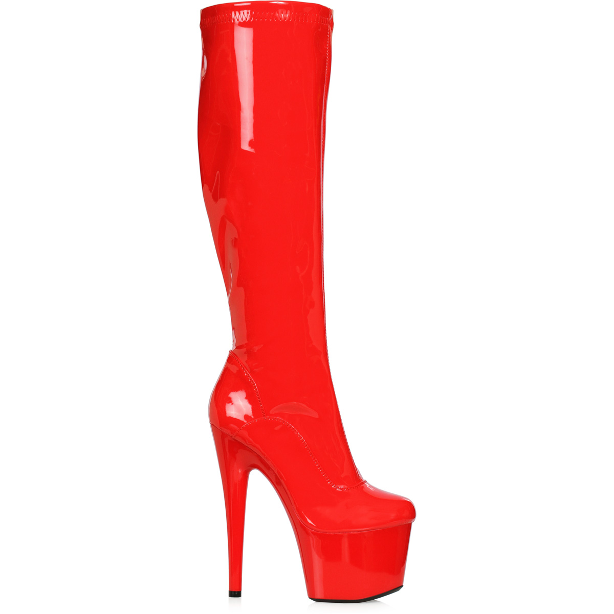 Ellie 7" Heel Stiletto Stretch Knee High Boots Adult Women Shoes 709 ...