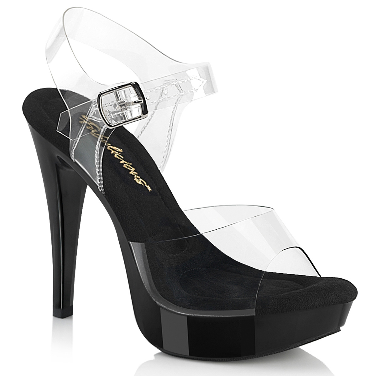 Pleaser Fabulicious 5" Heel Pf Ankle Strap Sandal Women Prom Heels ...