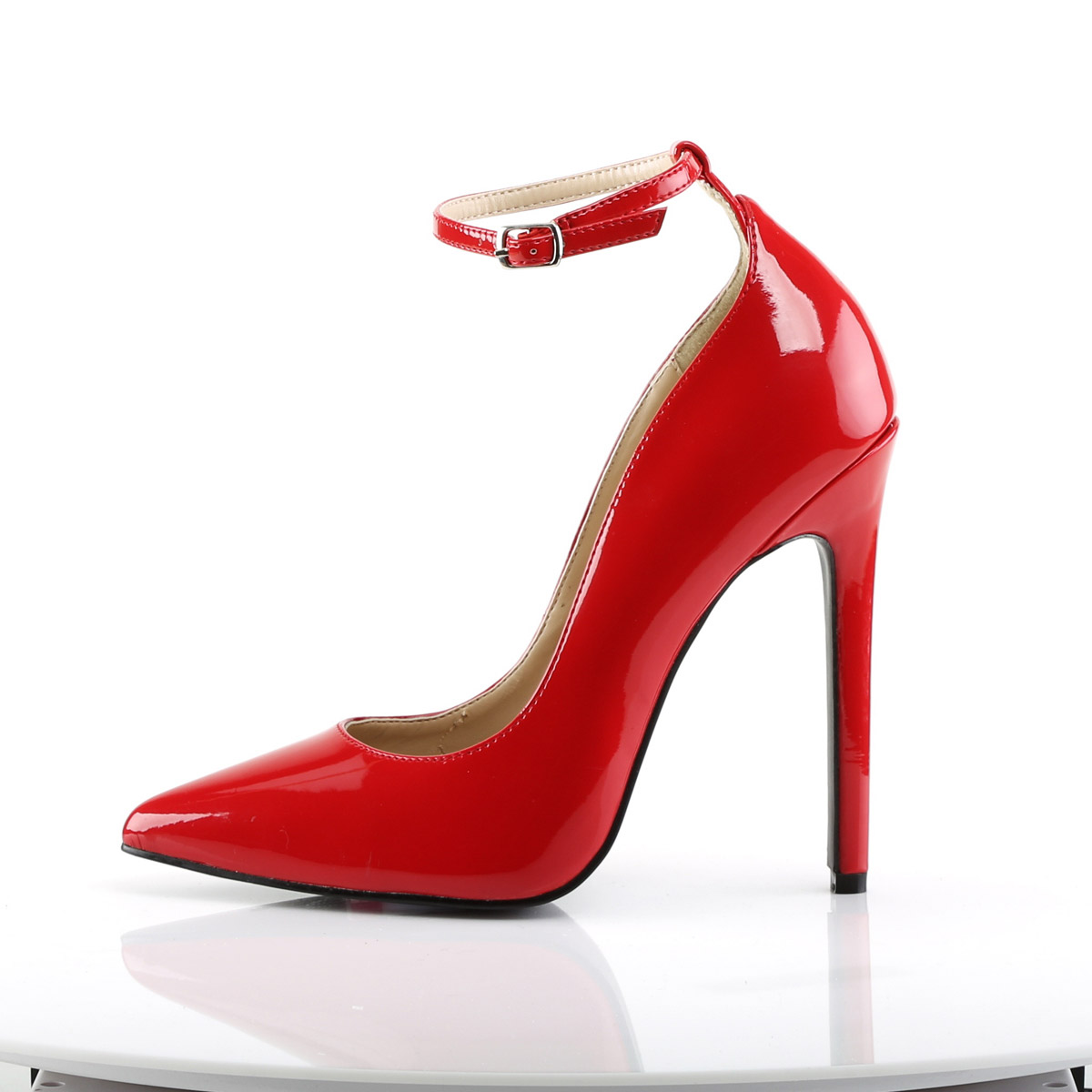 Pleaser Ankle Strap Pointed Toe Stiletto Pumps High Heels Adult Women
