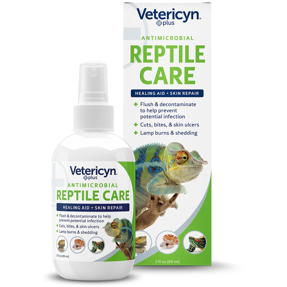Vetericyn Plus Reptile Wound Care Spray | Skin Repair Help For Wounds ...