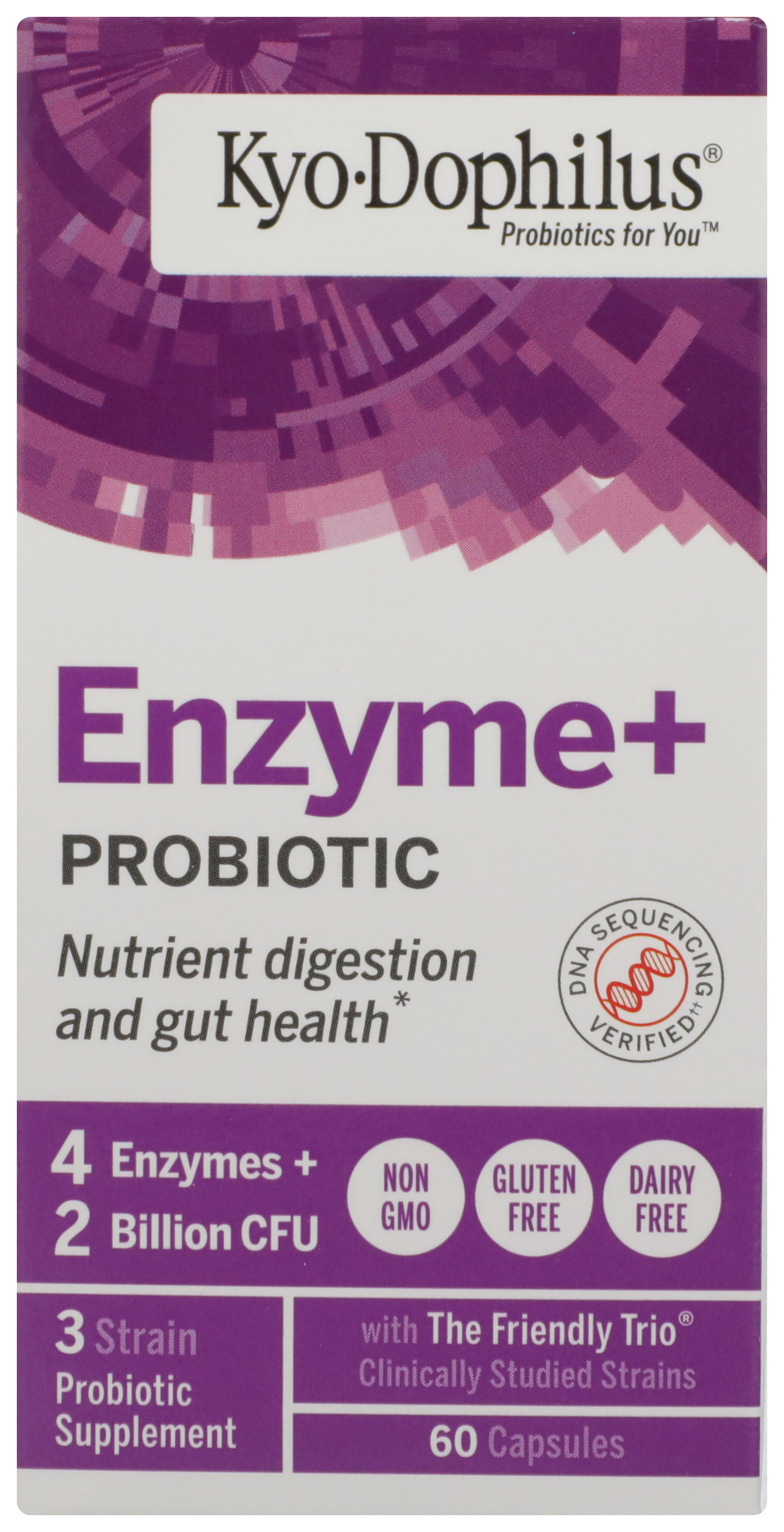 Kyo-Dophilus Enzyme+ Probiotic 60 Capsules Supplement | eBay