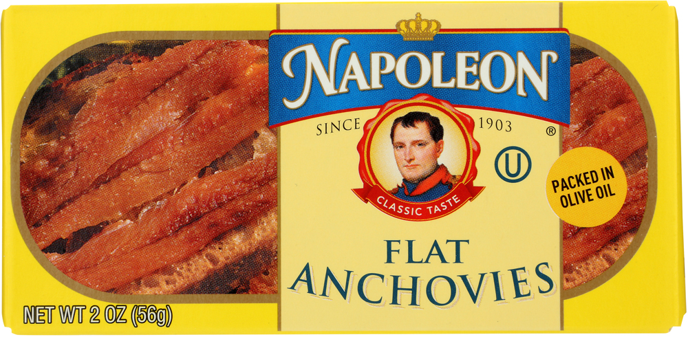 Napoleon Fillet of Anchovies in Olive Oil 2oz (4 Pack) for sale online ...