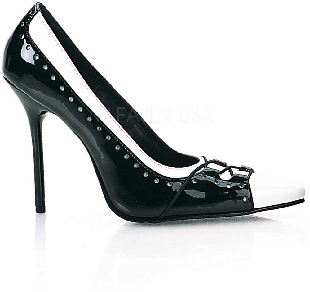 Sexy Point Toe Spectator Pumps Lace Detail Stiletto High Heels Shoes Adult Women Ebay