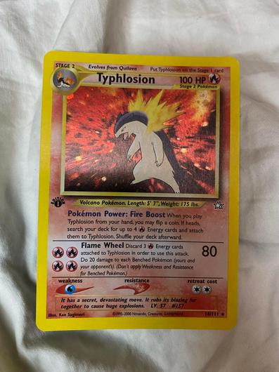 Typhlosion [1st Edition] | Ungraded | Pokemon Neo Genesis