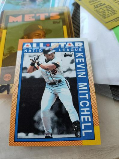 Kevin Mitchell | Ungraded | 1990 Topps Tiffany