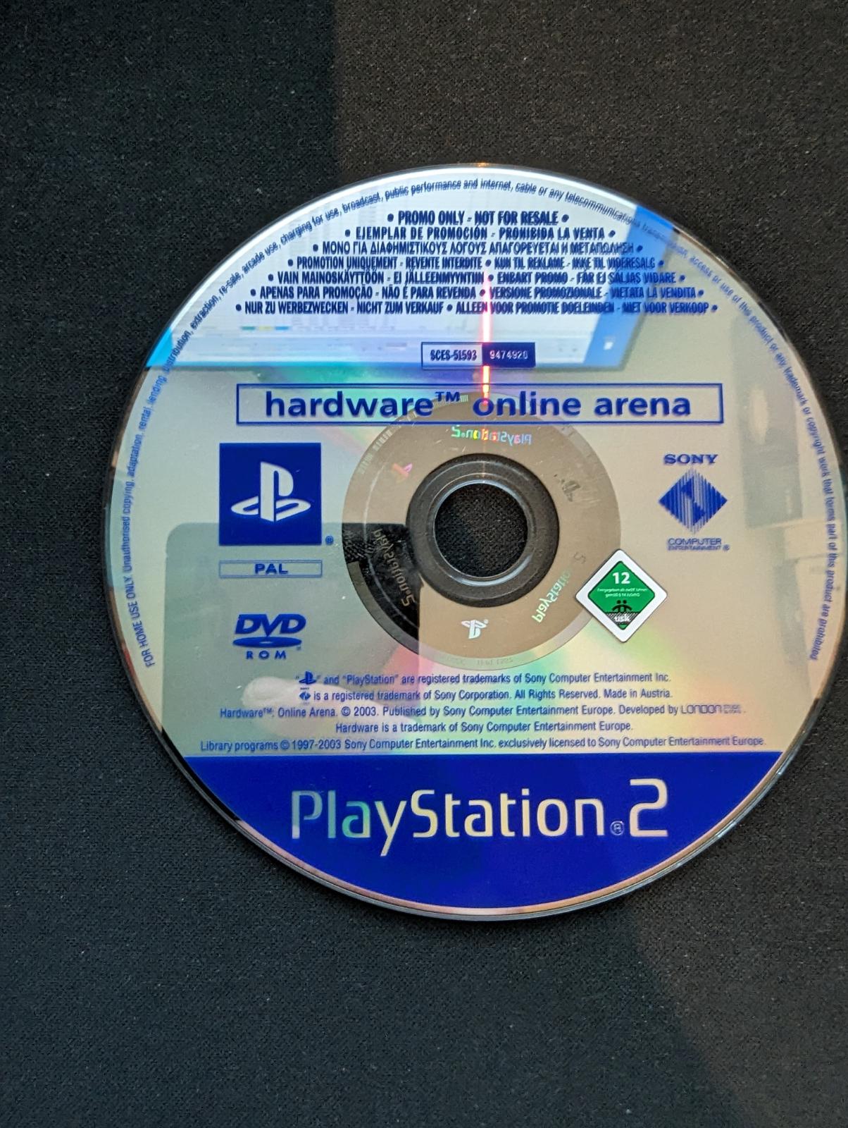 Hardware Online Arena [Promo Not For Resale] Prices PAL Playstation 2 ...