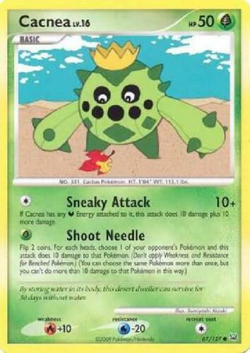 Cacnea #67 Prices | Pokemon Platinum | Pokemon Cards