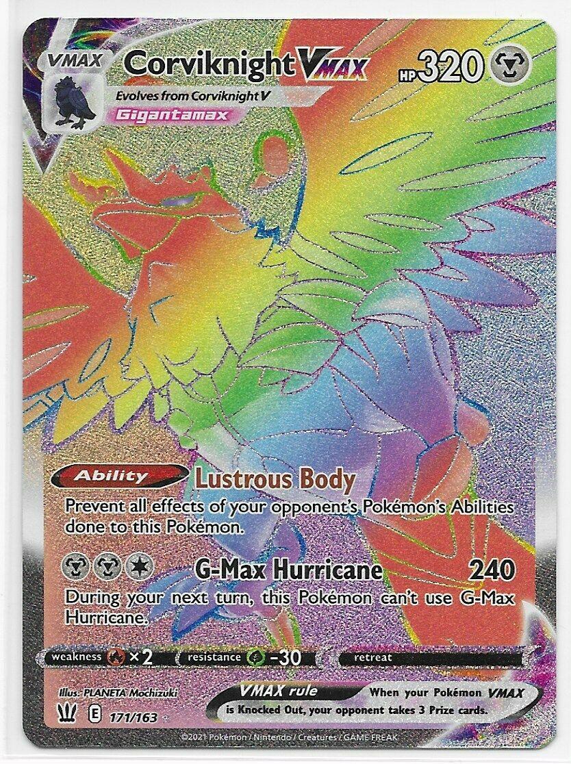 Corviknight VMAX #171 Prices | Pokemon Battle Styles | Pokemon Cards