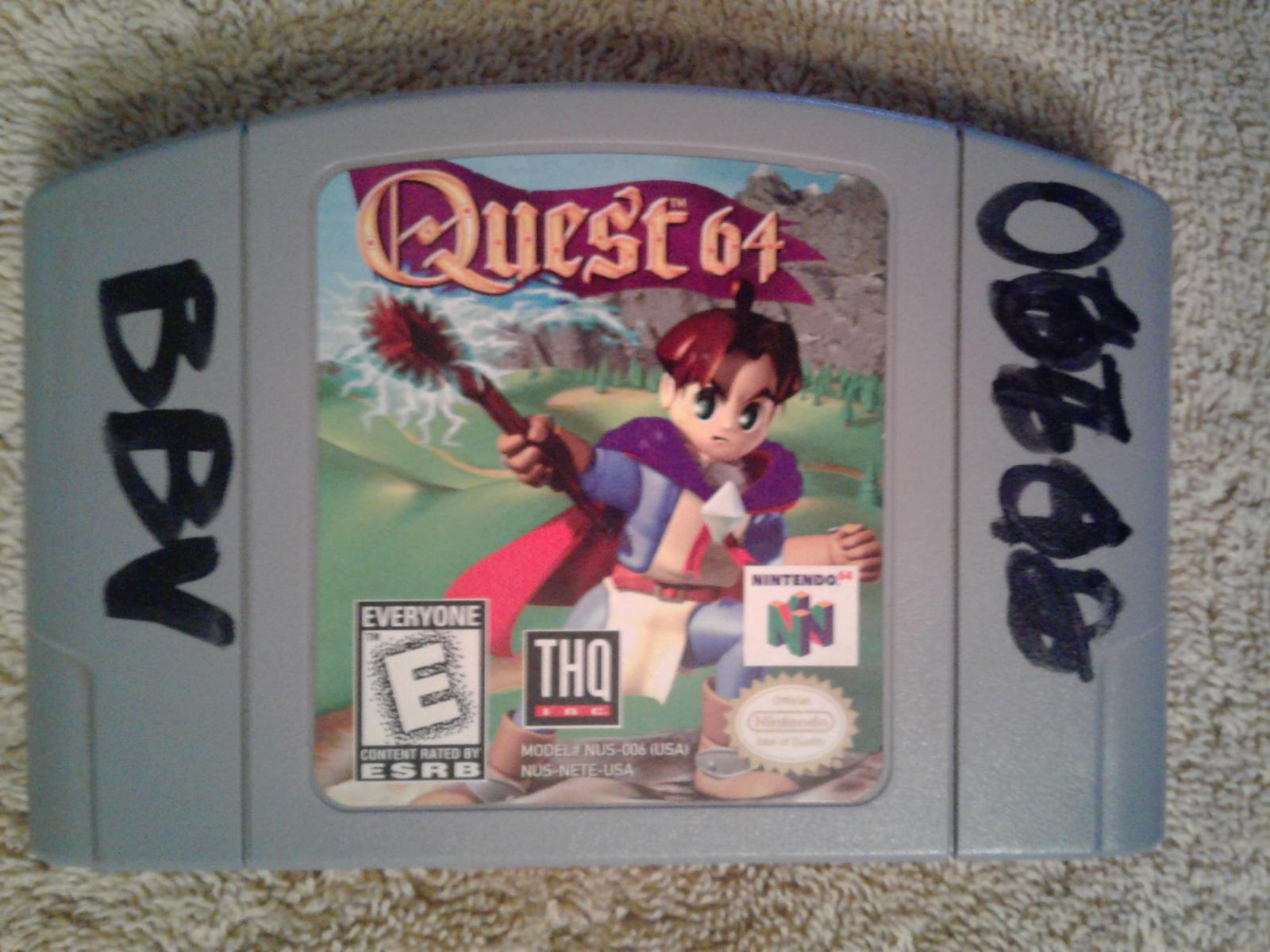 Quest 64 | Item only | Nintendo 64
