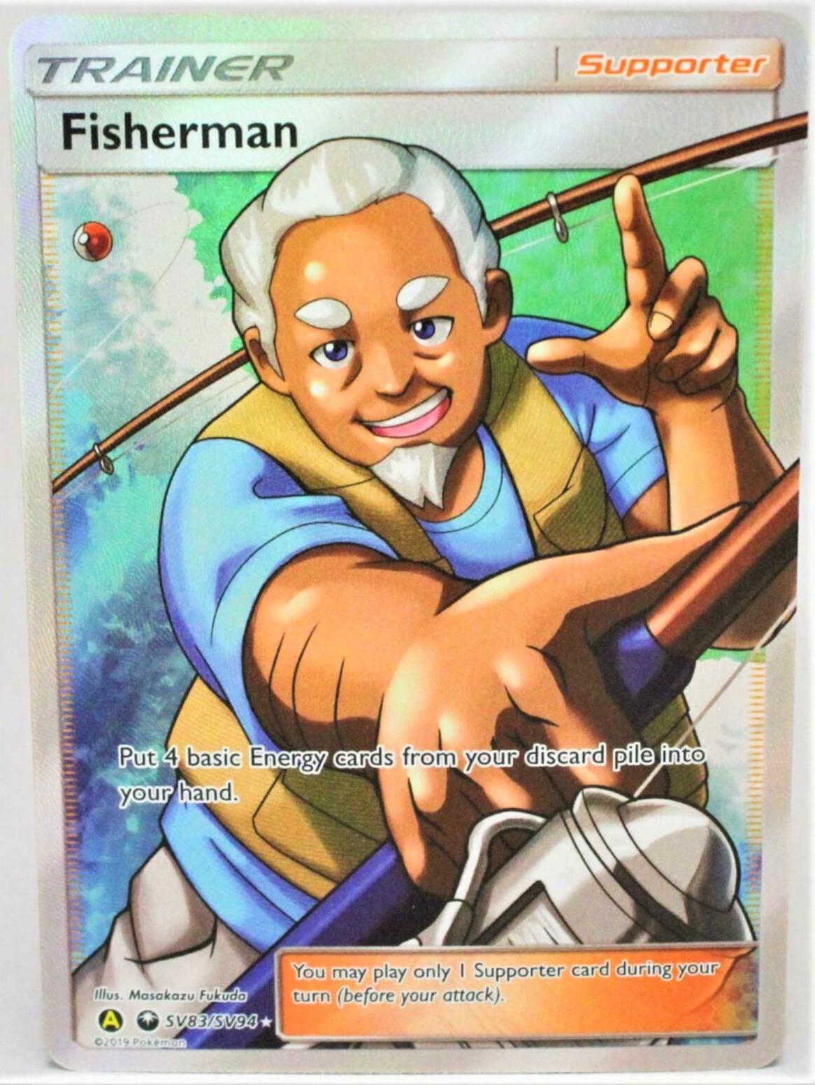 Fisherman #SV83 Prices | Pokemon Hidden Fates | Pokemon Cards
