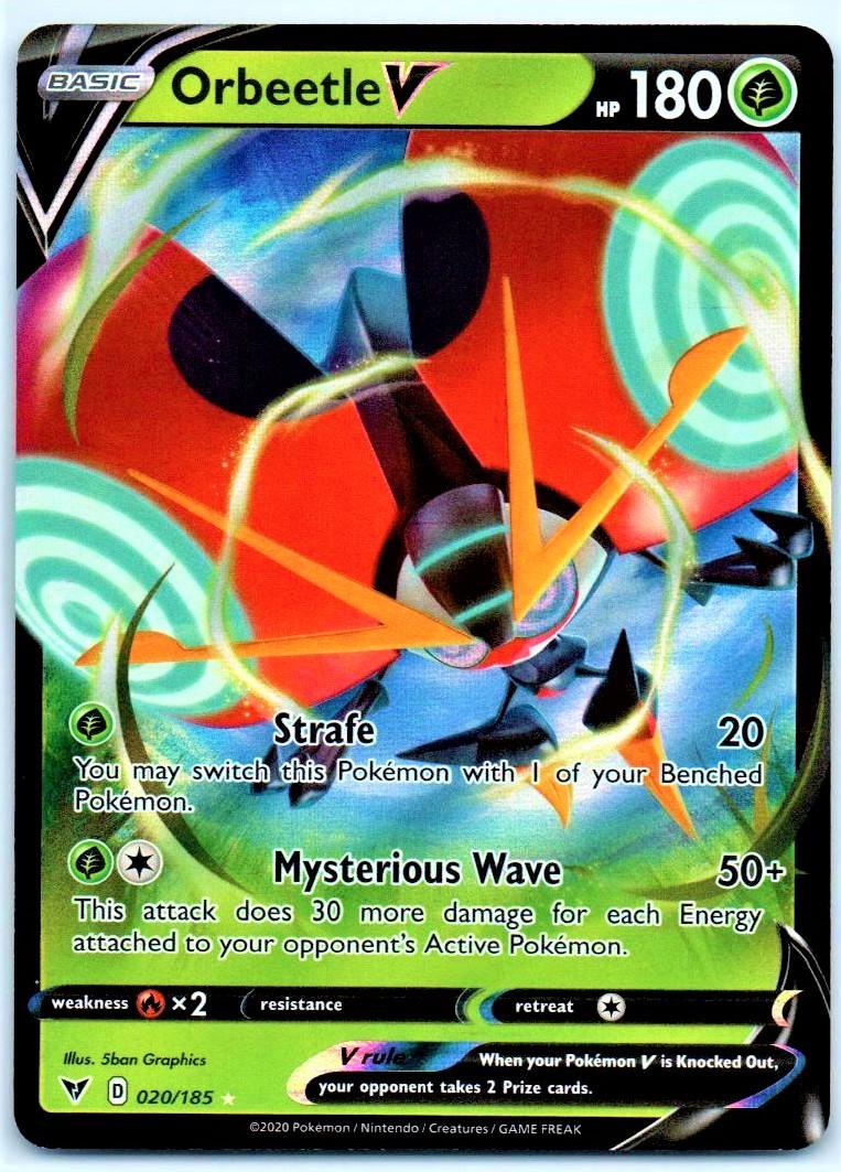 Orbeetle V #20 Prices | Pokemon Vivid Voltage | Pokemon Cards