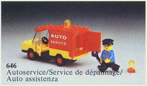 Auto Service Truck #646 LEGO Set Prices | New, Boxed, Loose Values