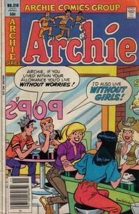 Archie #310 (1981) Prices | Archie Series