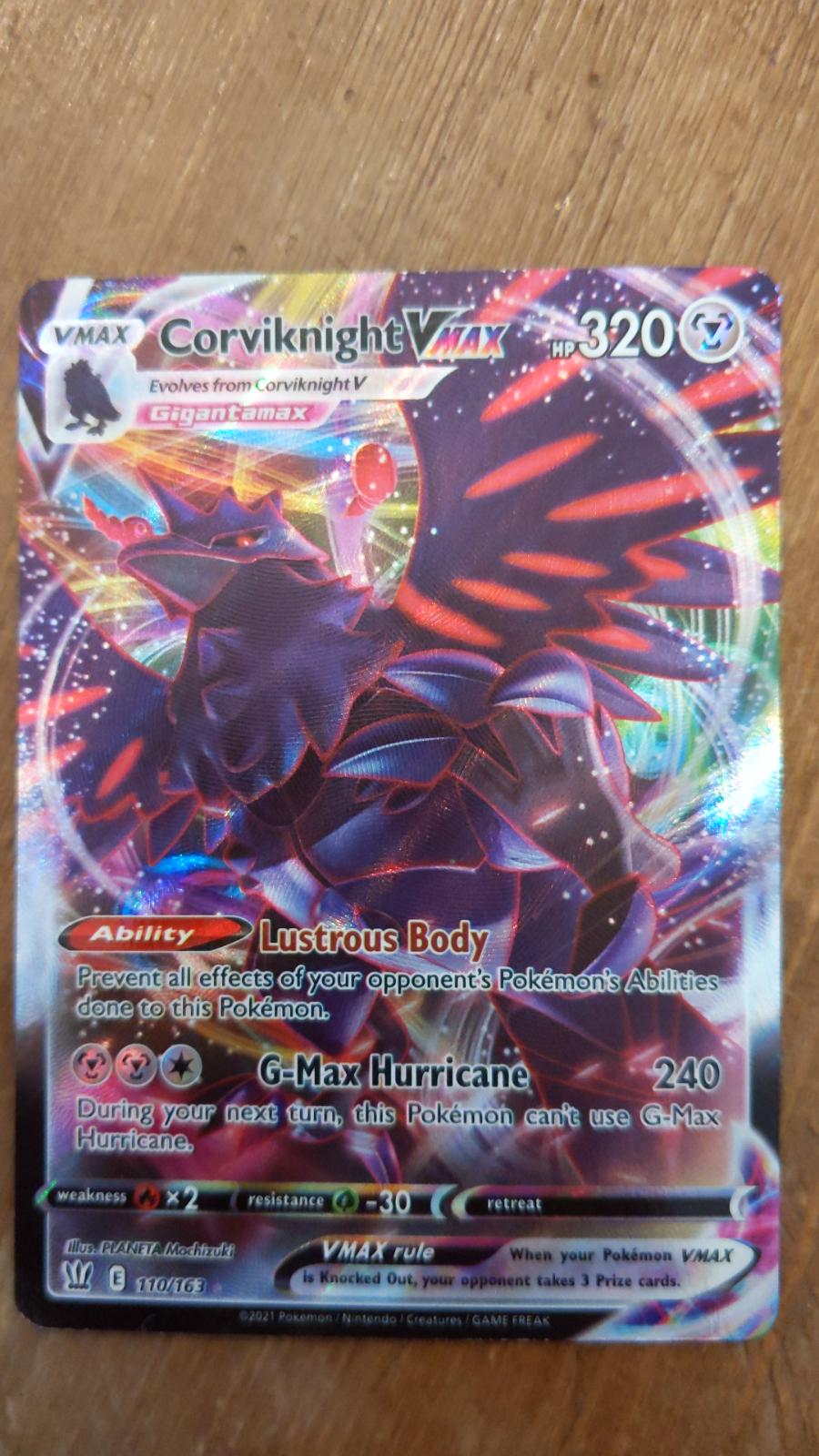 Corviknight VMAX | Ungraded | Pokemon Battle Styles