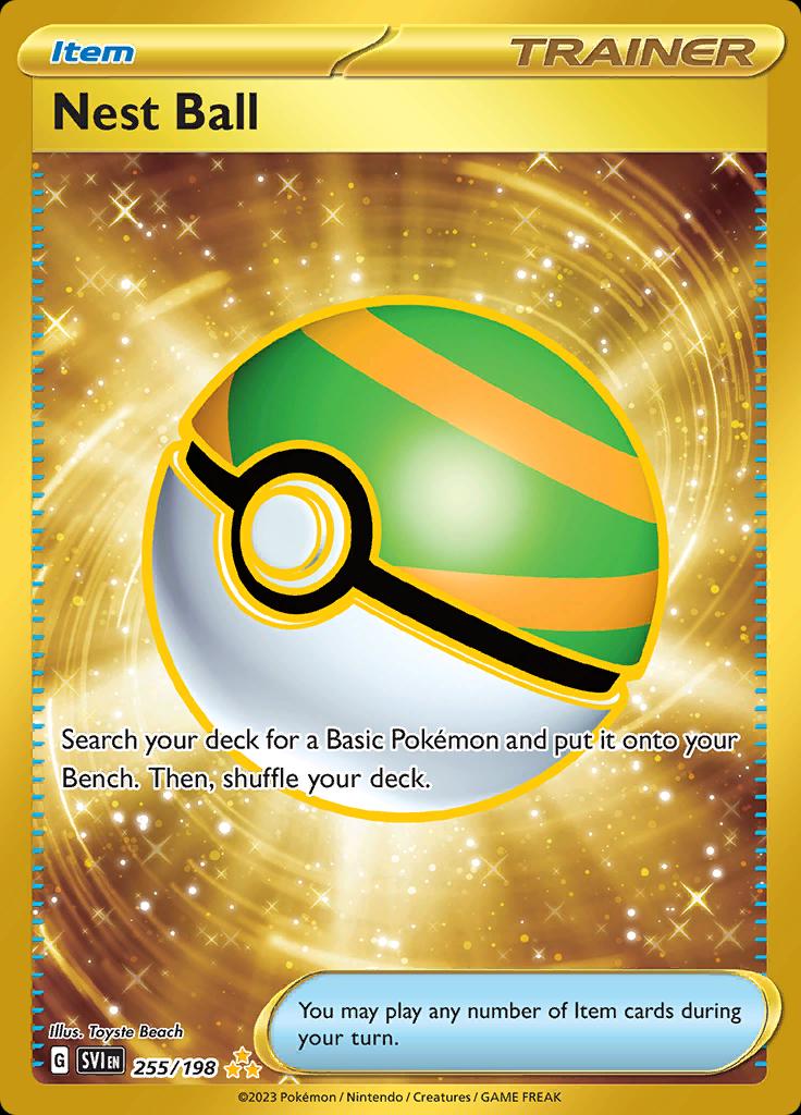 Nest Ball #255 Prices | Pokemon Scarlet & Violet | Pokemon Cards