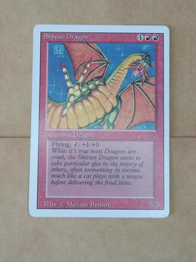 Shivan Dragon | Ungraded | Magic Revised