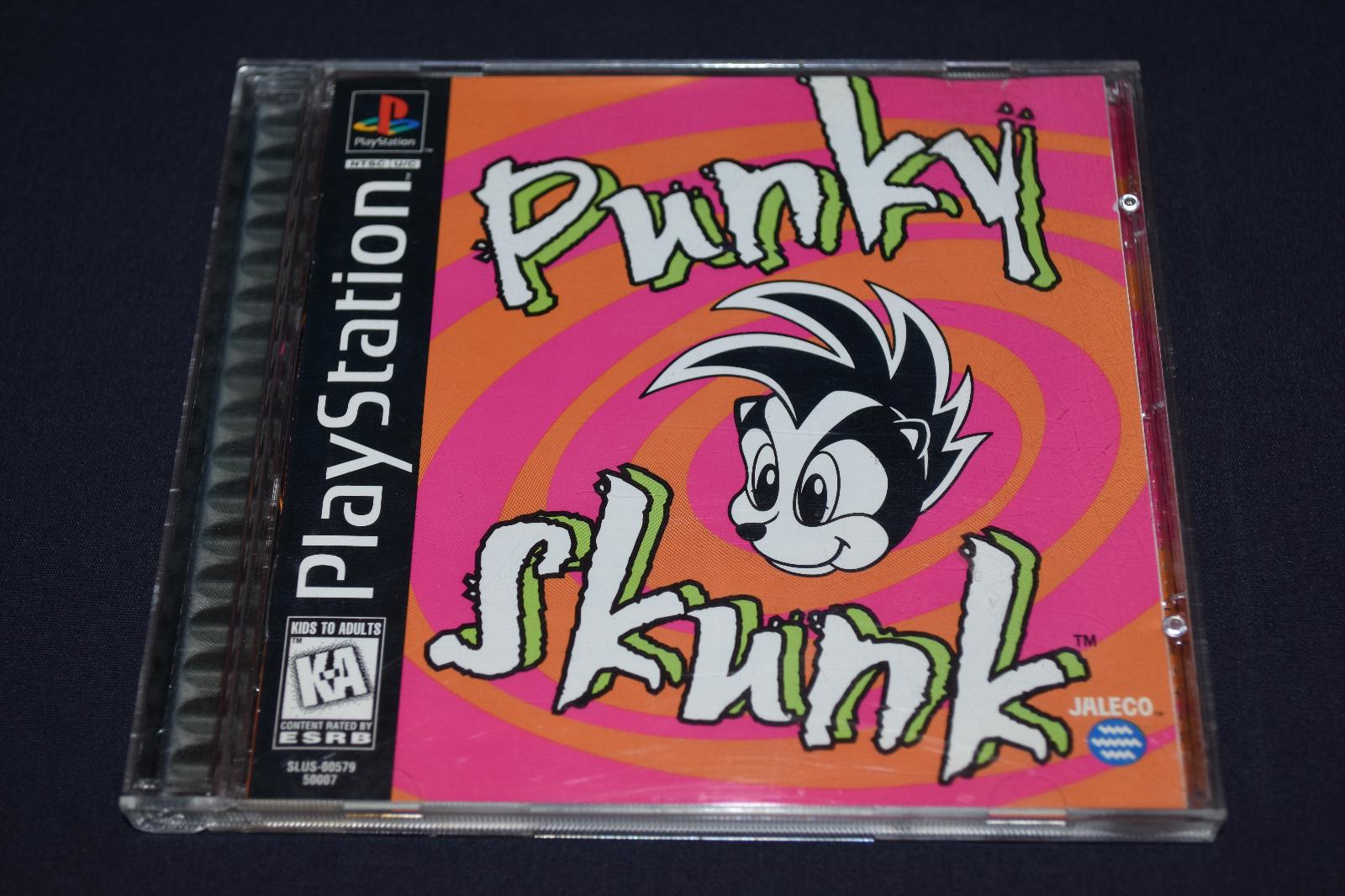 Punky Skunk | Item, Box, and Manual | Playstation