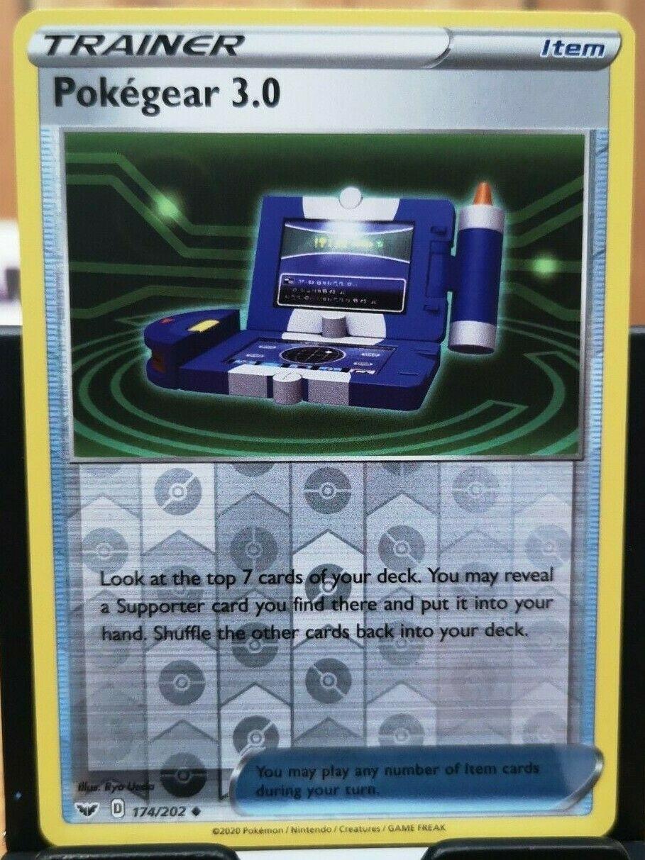 Pokegear 3.0 [Reverse Holo] #174 Prices | Pokemon Sword & Shield ...