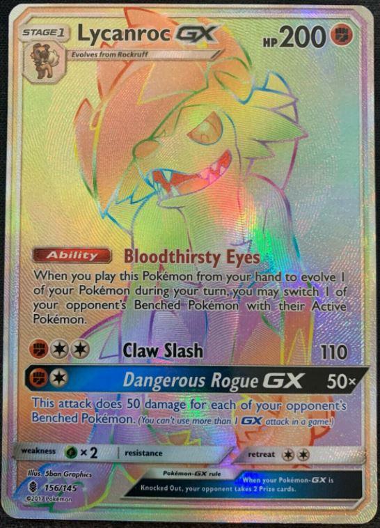 Lycanroc GX #156 Prices | Pokemon Guardians Rising | Pokemon Cards