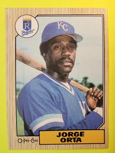 Jorge Orta | Ungraded | 1987 O Pee Chee