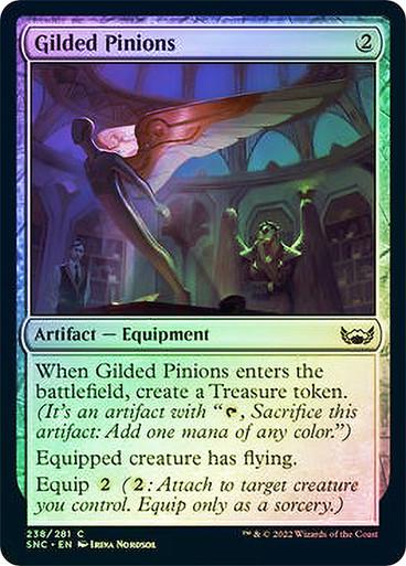 Gilded Pinions [Foil] #238 Prices | Magic Streets of New Capenna ...