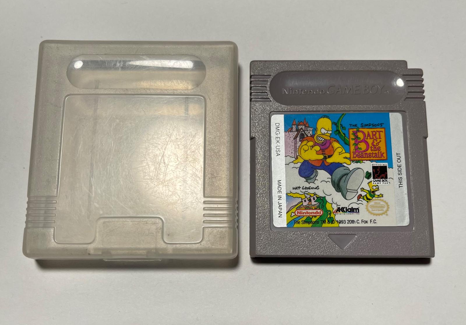 The Simpsons Bart and the Beanstalk | Item only | GameBoy