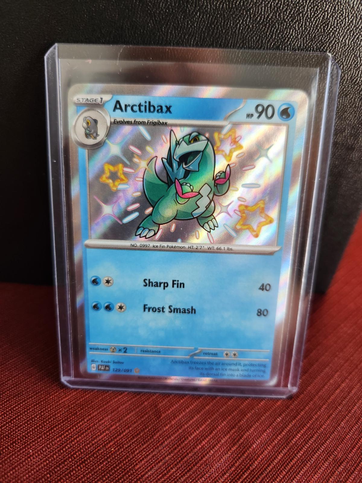 Arctibax | Ungraded | Pokemon Paldean Fates