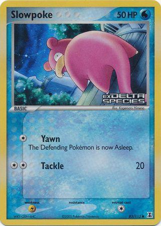 Slowpoke [Reverse Holo] #83 Prices | Pokemon Delta Species | Pokemon Cards