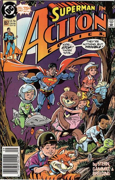 Action Comics [Newsstand] #657 (1990) Prices | Action Comics Series