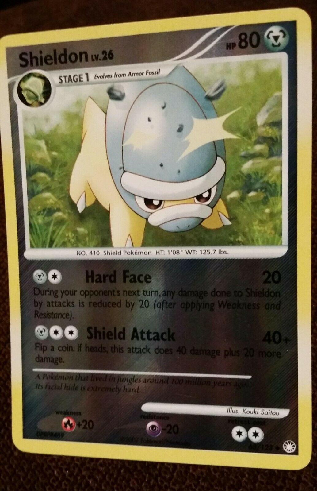 Shieldon [Reverse Holo] #63 Prices | Pokemon Mysterious Treasures ...