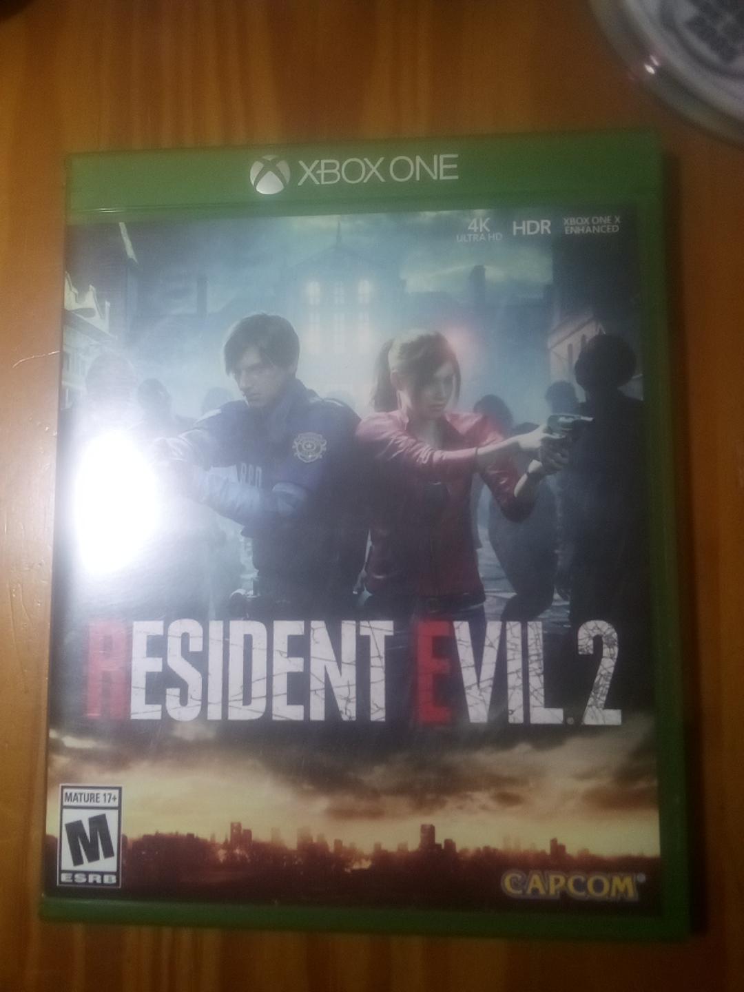 Resident Evil 2 | Item, Box, and Manual | Xbox One