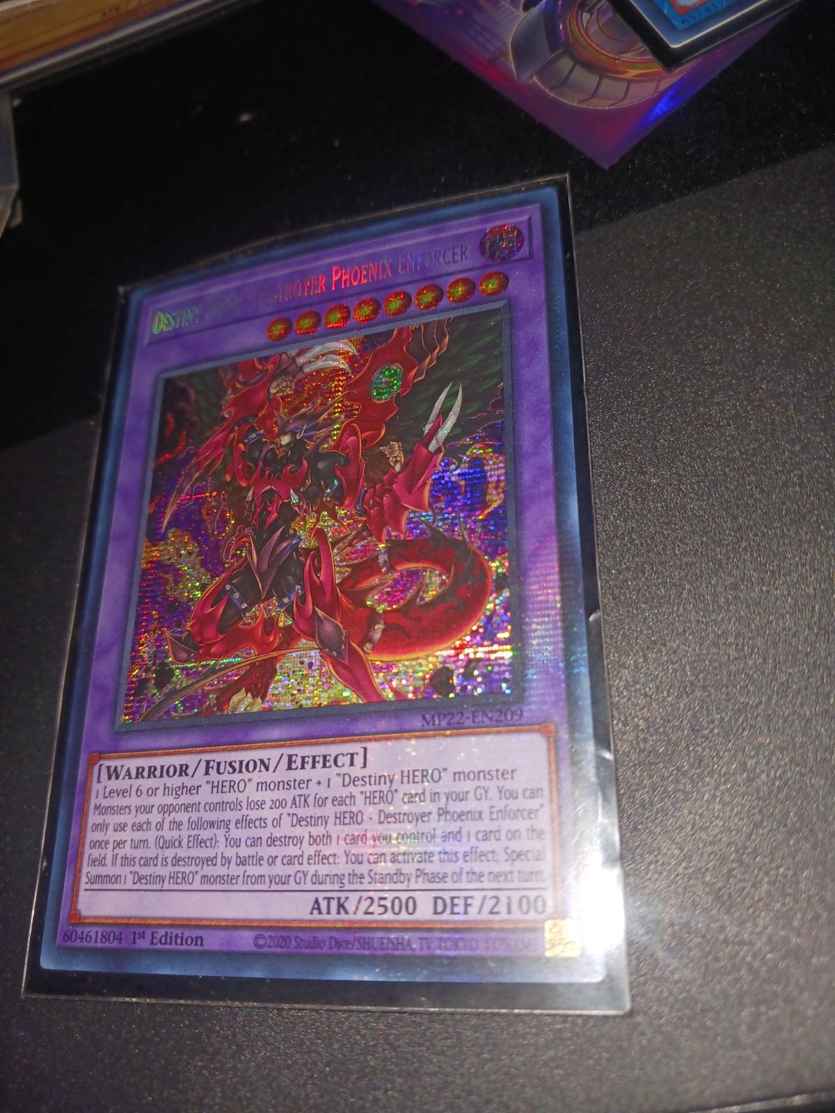 Destiny HERO - Destroyer Phoenix Enforcer | Ungraded | YuGiOh 2022 Tin ...