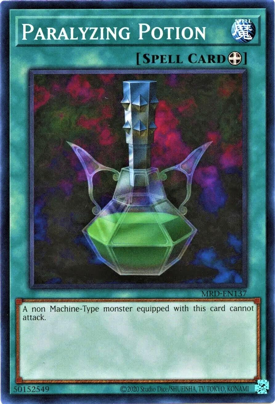 Paralyzing Potion MRD-EN137 Prices | YuGiOh Metal Raiders: 25th ...