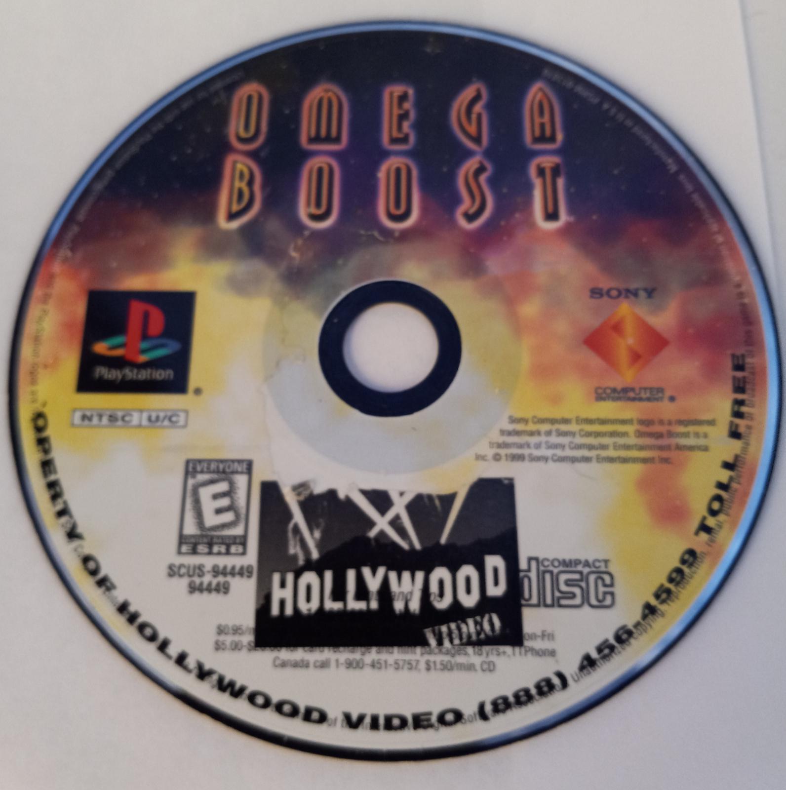 Omega Boost | Item only | Playstation