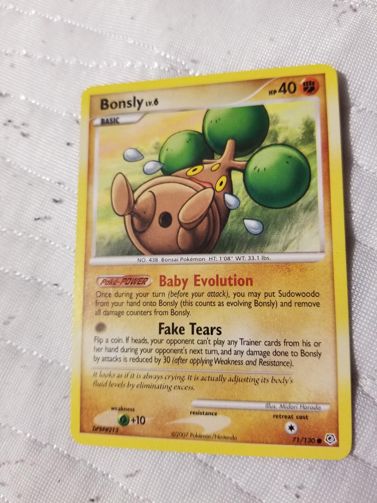 Bonsly | Ungraded | Pokemon Diamond & Pearl