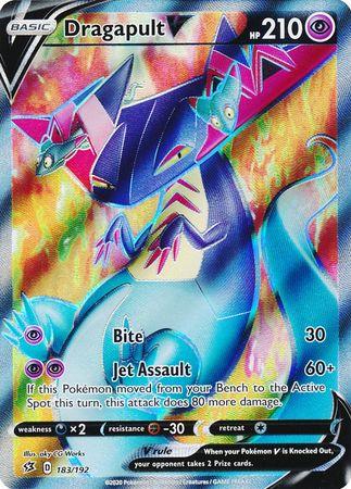 Dragapult V #183 Prices | Pokemon Rebel Clash | Pokemon Cards