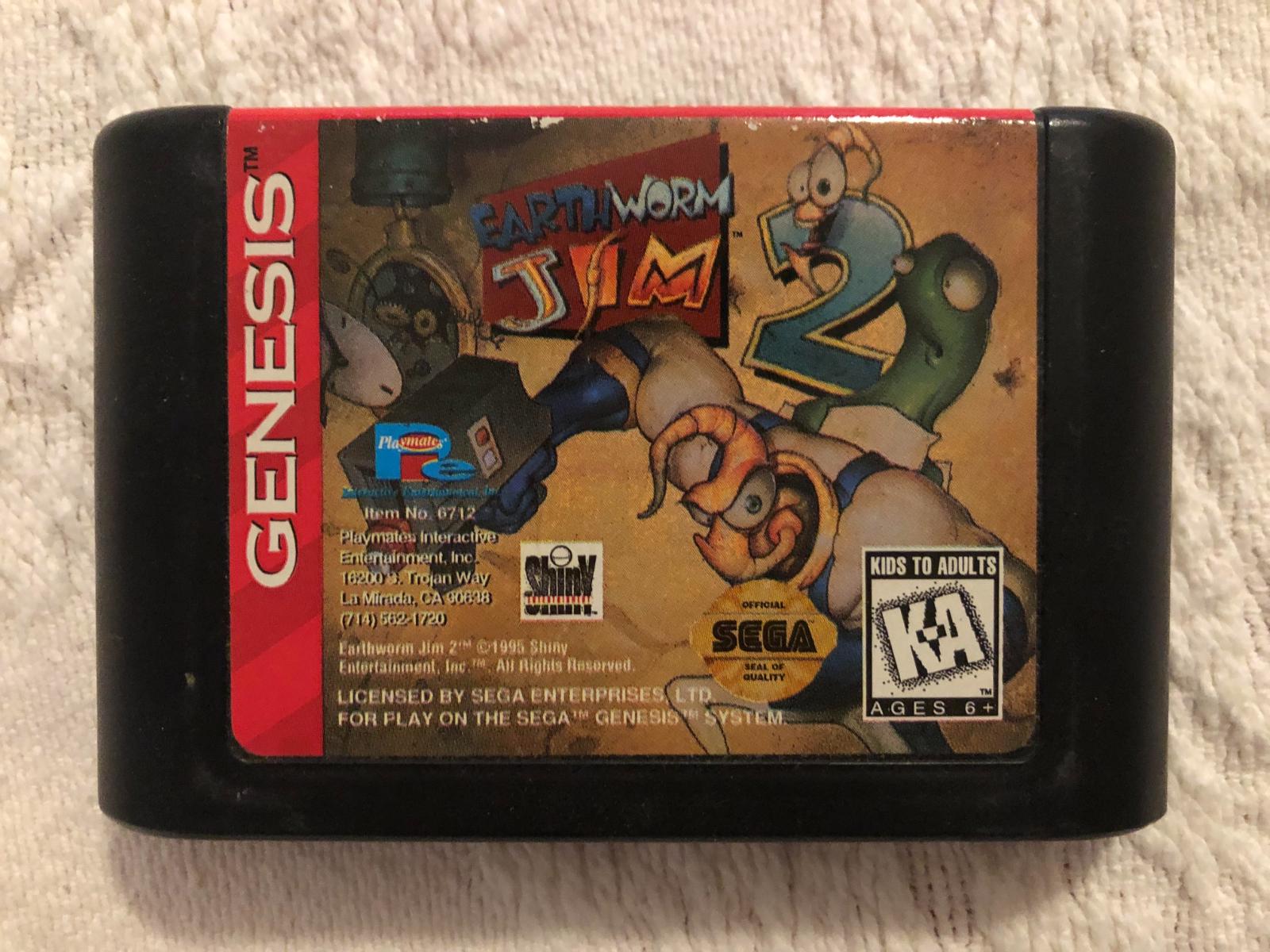 Earthworm Jim 2 | Item only | Sega Genesis
