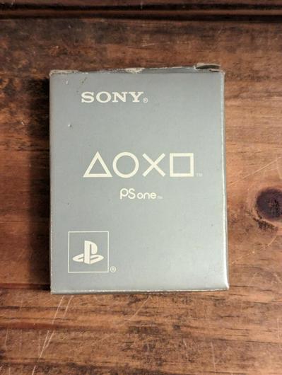 PS1 Memory Card | New Item, Box, and Manual | Playstation