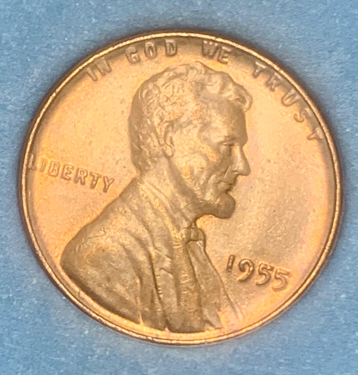 1955 | Ungraded | Lincoln Wheat Penny