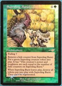 Saproling Burst [Foil] Prices | Magic Nemesis | Magic Cards