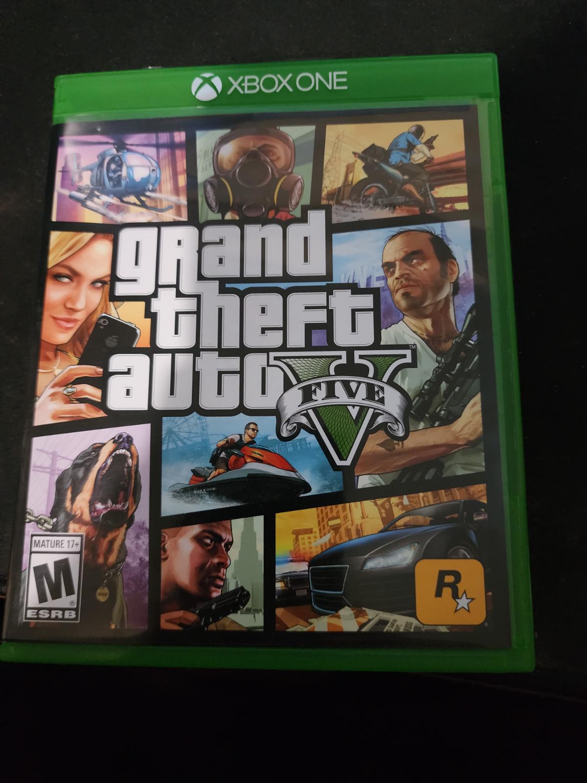 Grand Theft Auto V | Item, Box, and Manual | Xbox One
