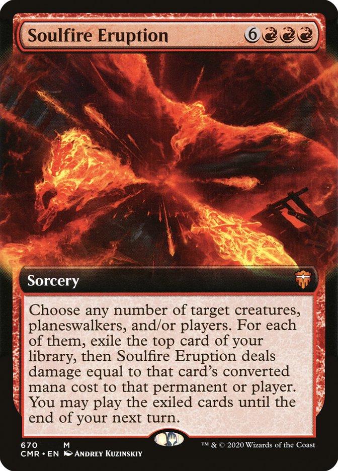Soulfire Eruption [Extended Art Foil] Prices | Magic Commander Legends ...
