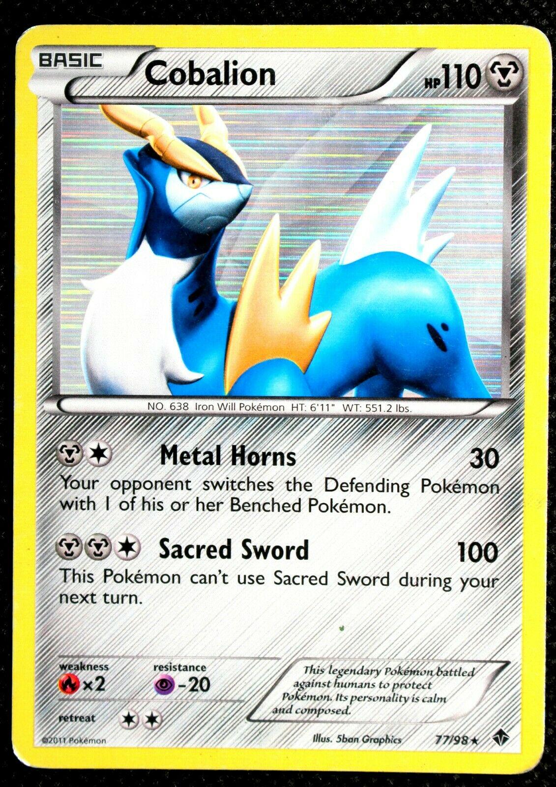 Cobalion #77 Prices | Pokemon Emerging Powers | Pokemon Cards