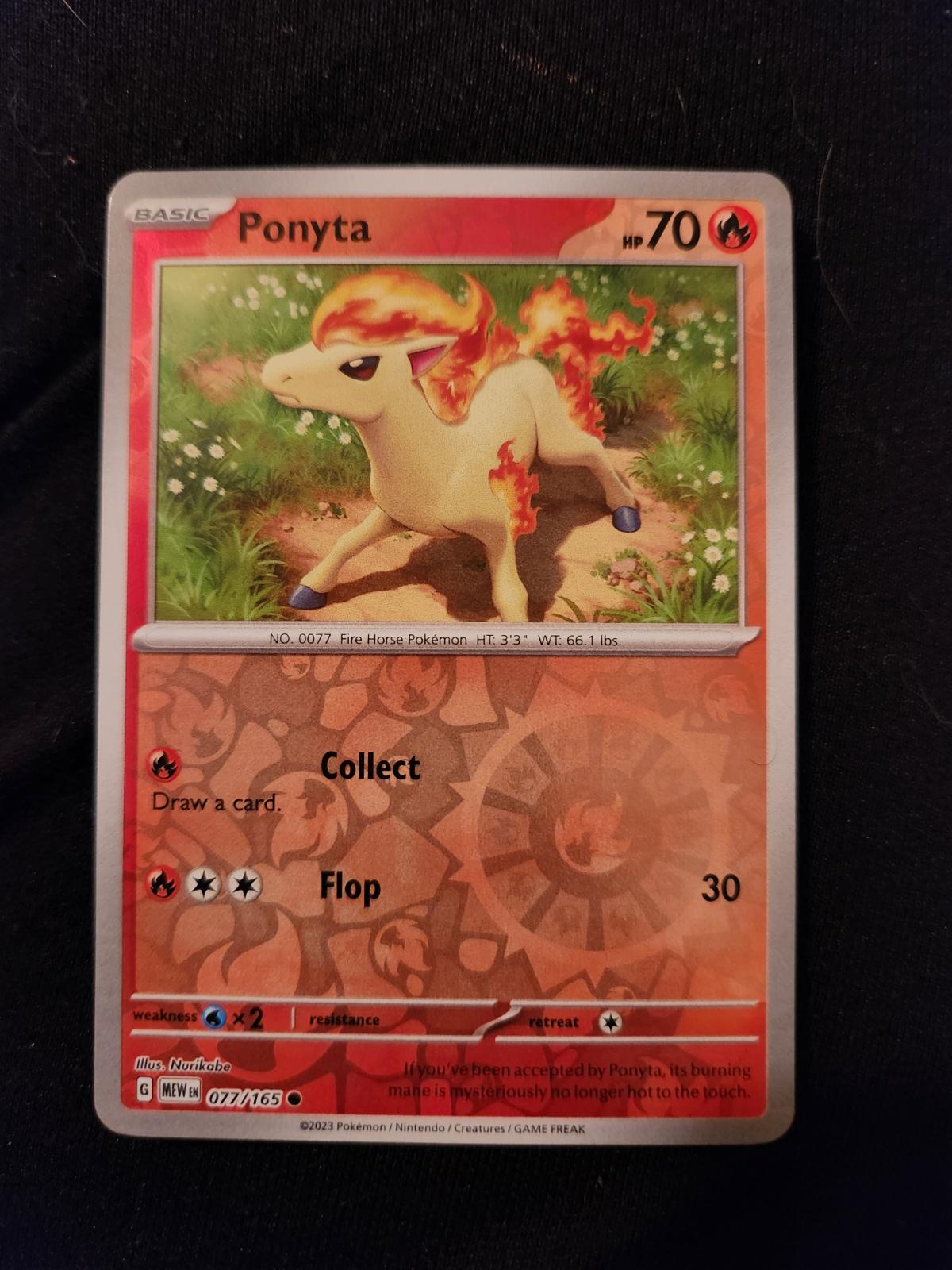 Ponyta [Reverse Holo] | Ungraded | Pokemon Scarlet & Violet 151