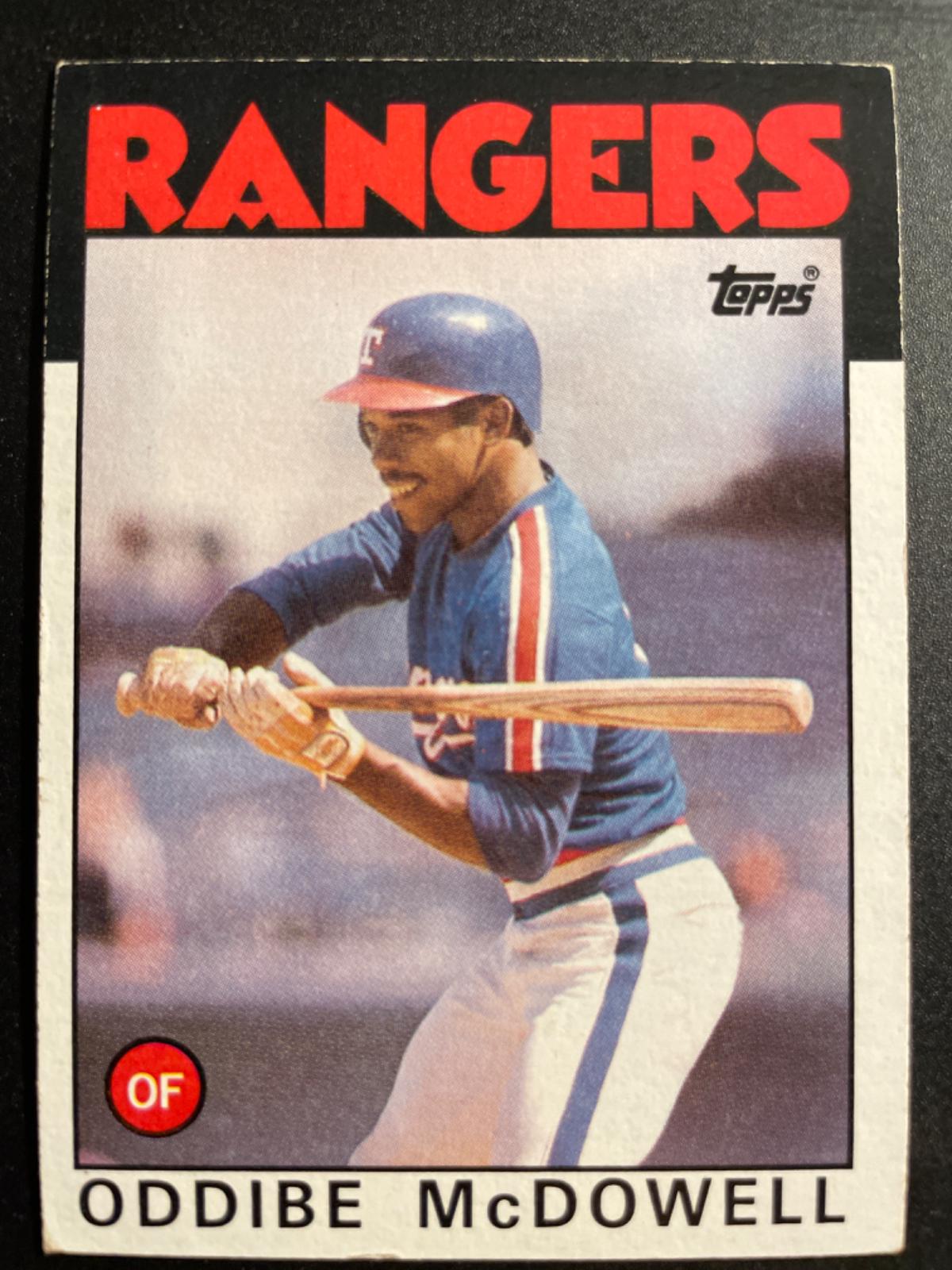 Oddibe McDowell | Ungraded | 1986 Topps