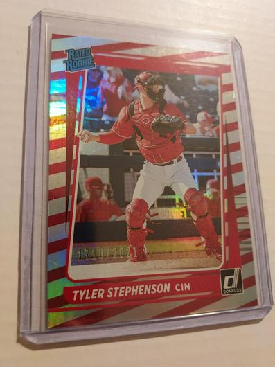 Tyler Stephenson [Red] | Ungraded | 2021 Panini Donruss