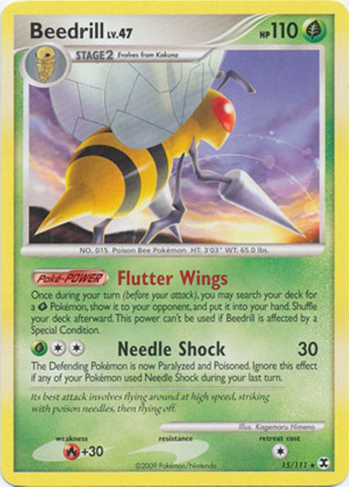 Beedrill #15 Prices | Pokemon Rising Rivals | Pokemon Cards